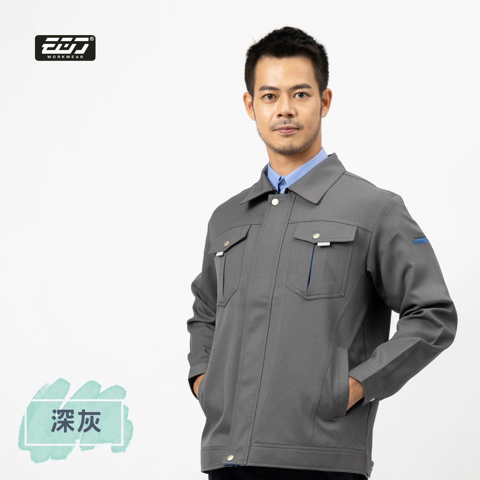 日式貼袋夾克-衣哥實業有限公司